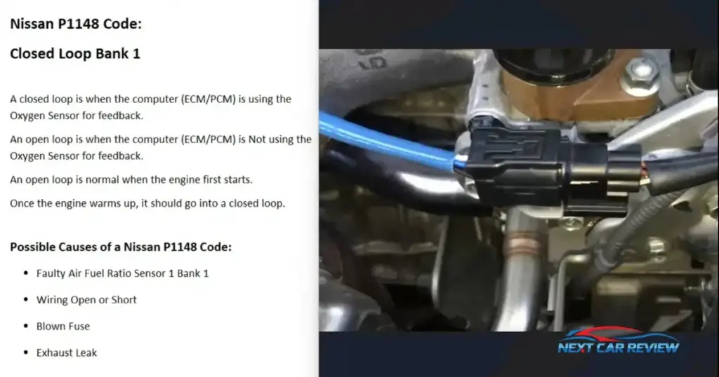 P1148 Nissan Code Fixes & Causes – 2025 Guide